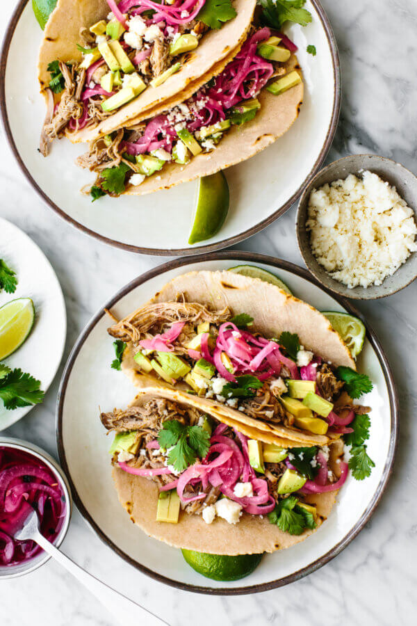 Pulled Pork Tacos Downshiftology